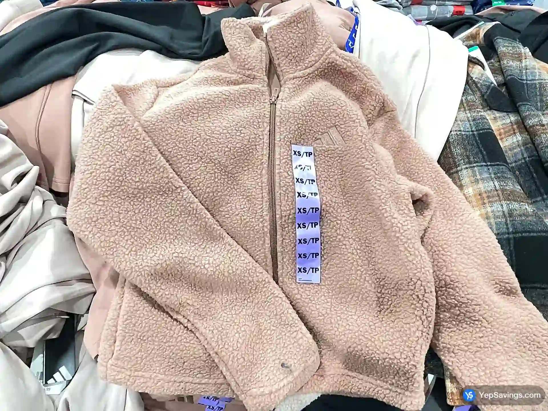 COSTCO ADIDAS SHERPA FULL ZIP JACKET + WOMENS SIZES XS - XL (ITM ...