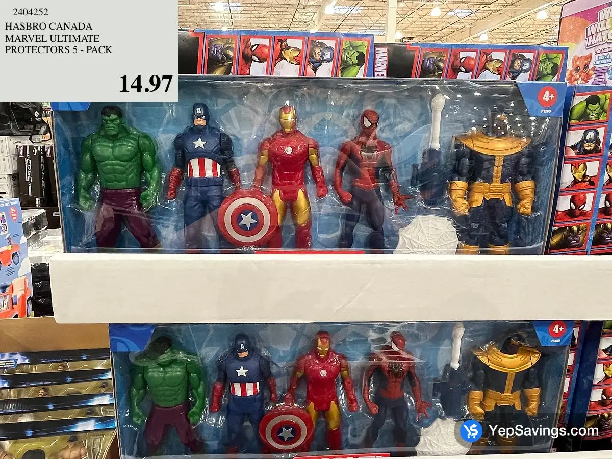 HASBRO CANADA MARVEL ULTIMATE PROTECTORS 5 - PACK at Costco 91 St NW ...