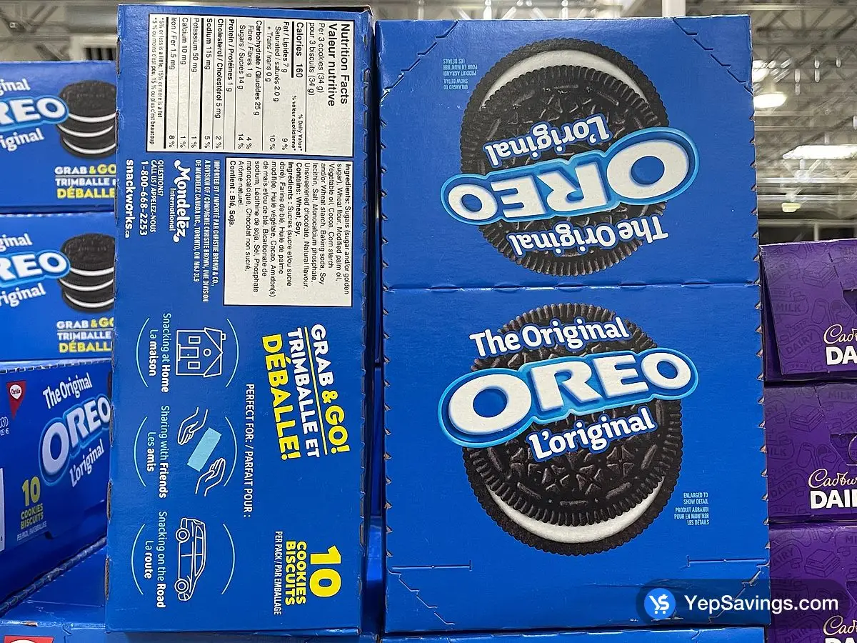 OREO ORIGINAL 10 PACK 10 x 113 g at Costco South Saskatoon