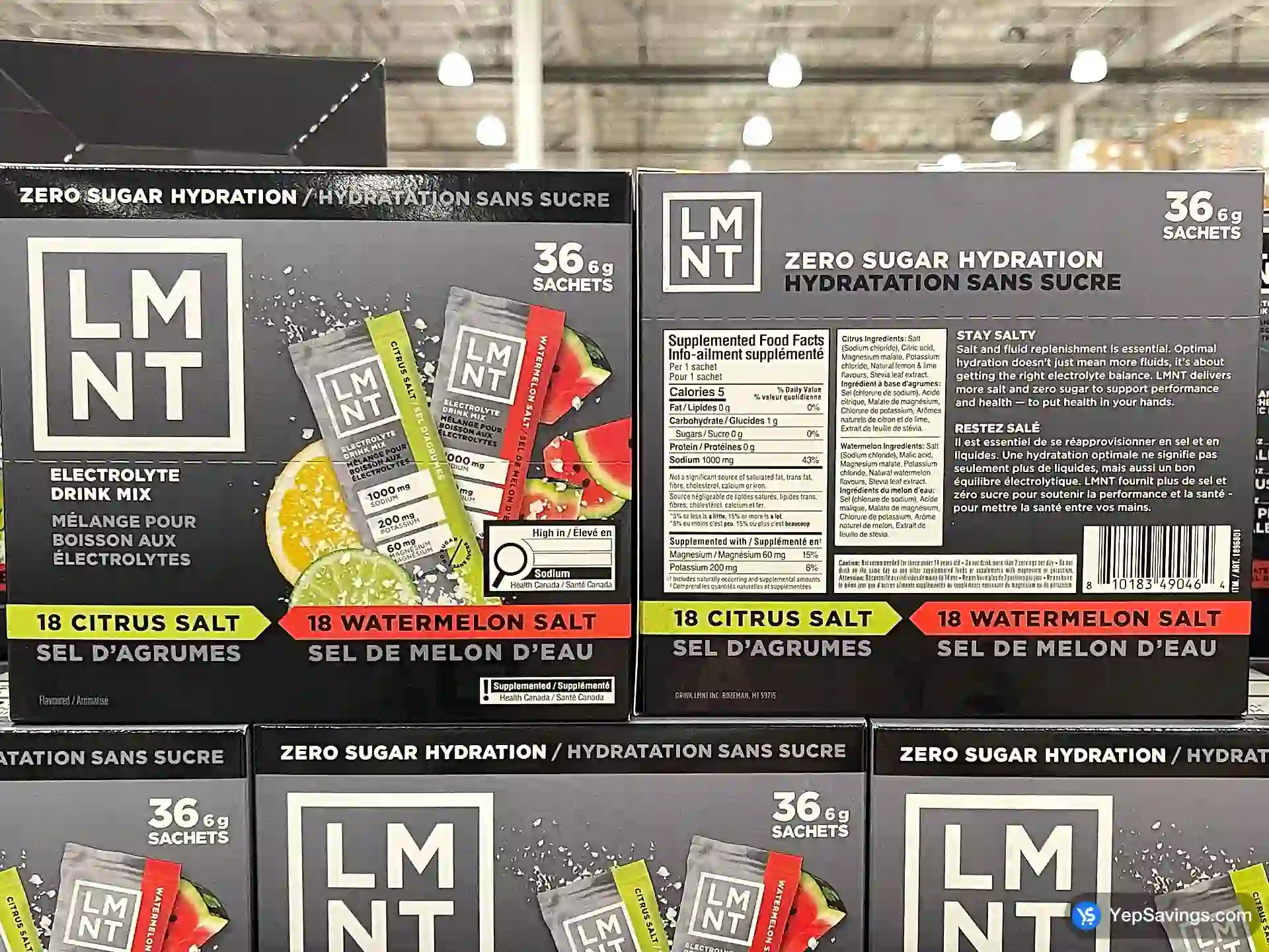 COSTCO LMNT ELECTROLYTES VARIETY 36 x 6 g (ITM 1896801) – Langley