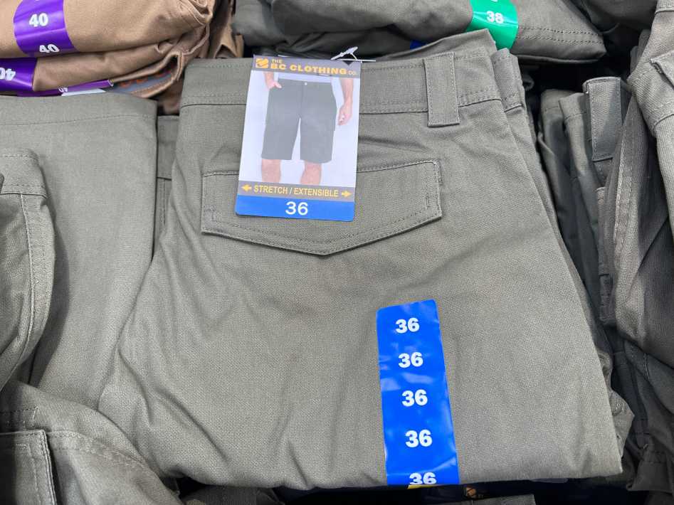 COSTCO BC CLOTHING CARGO SHORT + MENS SIZES 30-40 – (ITM 1877751)