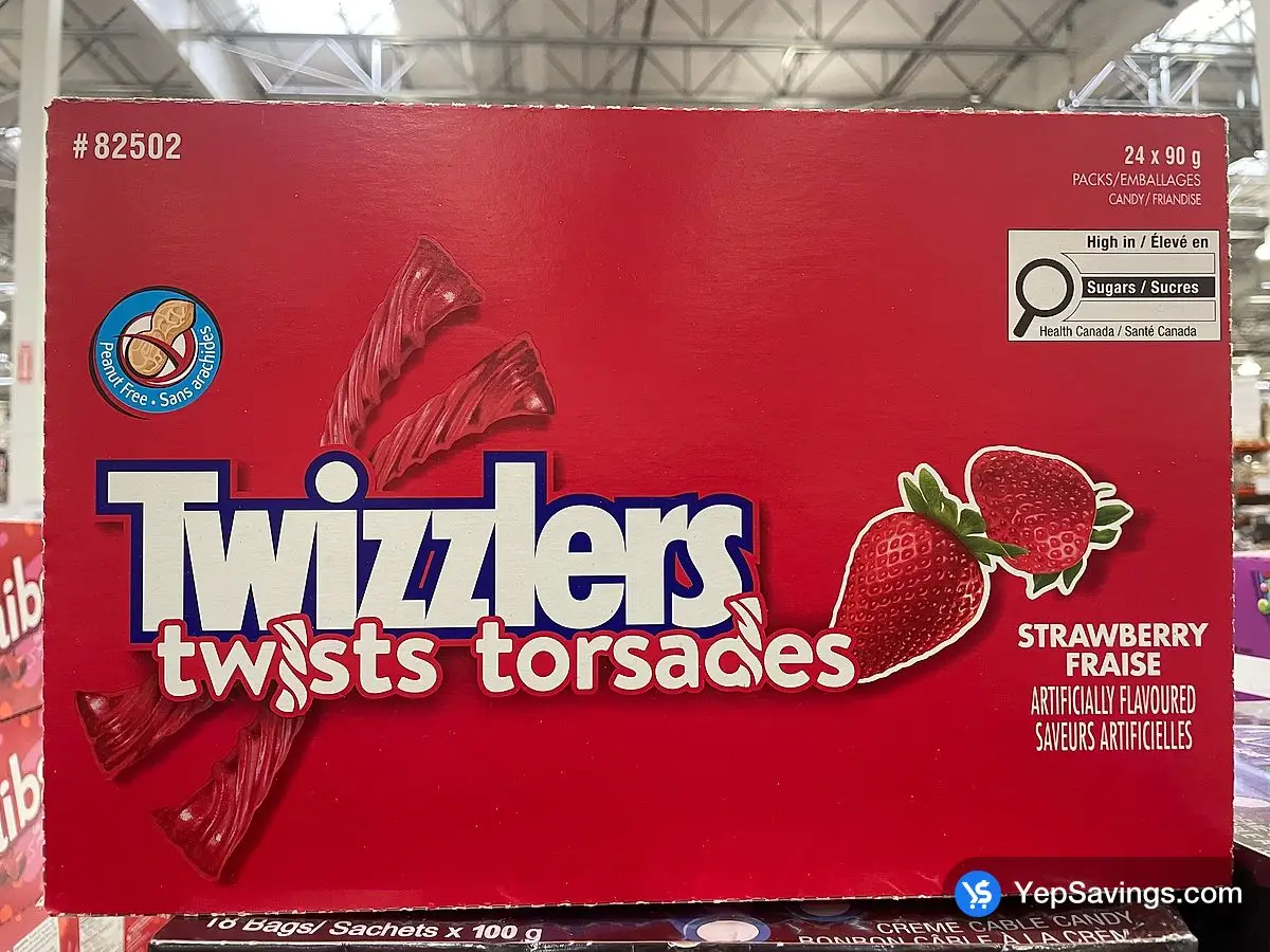 TWIZZLERS STRAWBERRY 24 X 90 g at Costco South Saskatoon