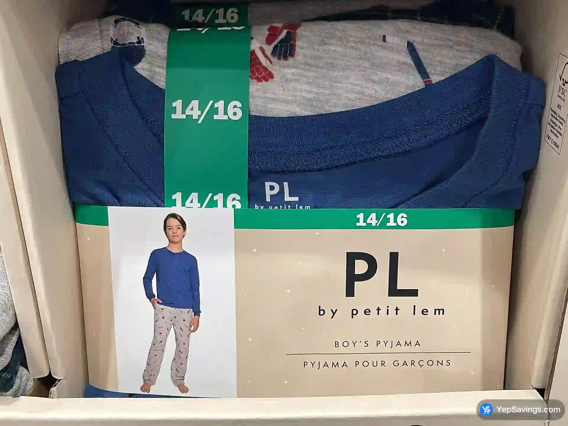 COSTCO PL BY PETIT LEM 2 PC PJ SET KIDS SIZES 6-14 / 16 (ITM 9553535 ...
