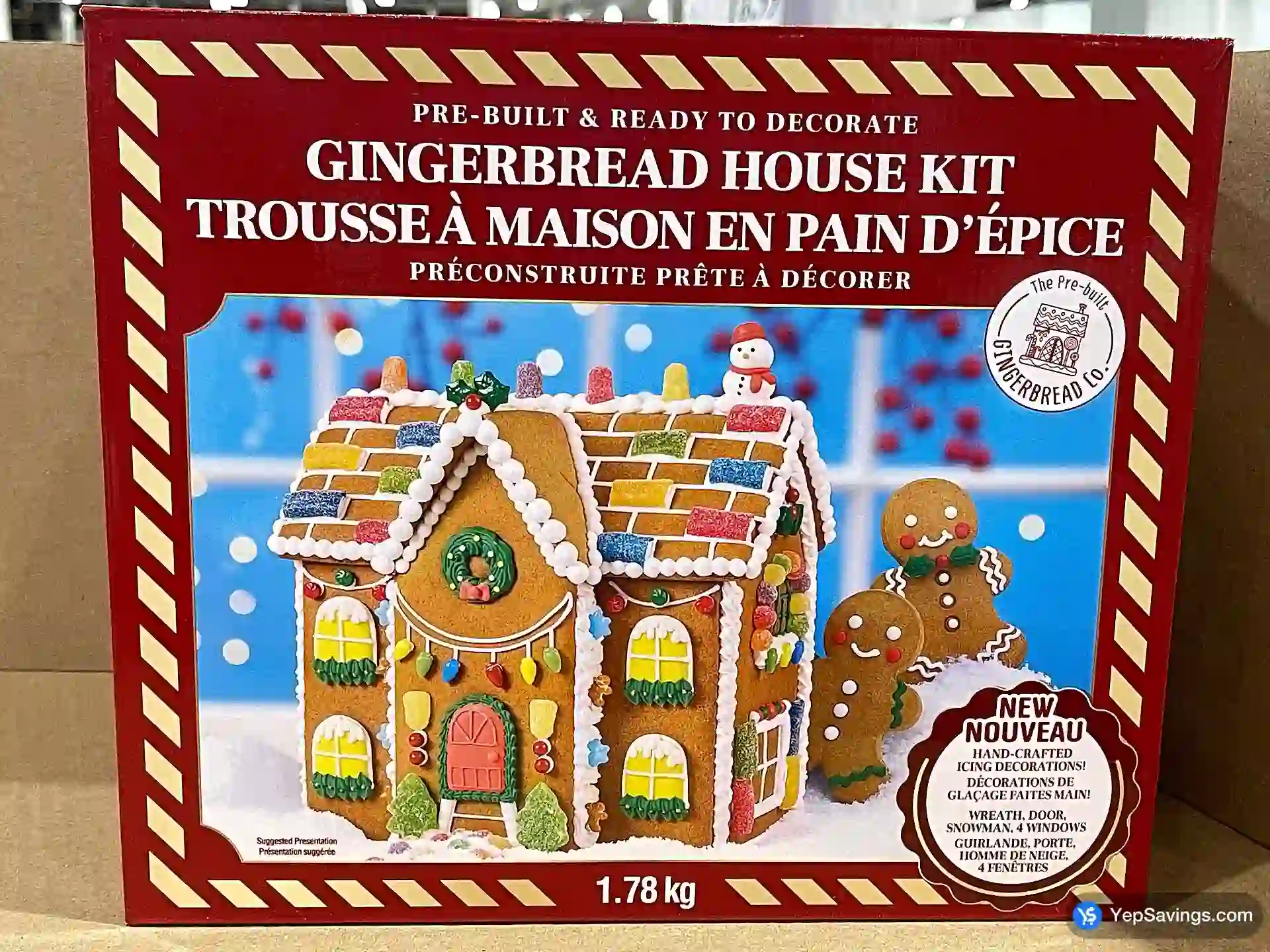 COSTCO GINGERBREAD CO GINGERBREAD HOUSE 1.78 kg (ITM 1942063) – Langley